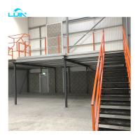 China Strong Load Capacity Steel StructurePlatform, Durable Pallet Rack Supported Mezzanine Floor for sale