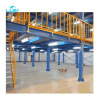 China Strong Load Capacity Steel StructurePlatform, Durable Pallet Rack Supported Mezzanine Floor for sale