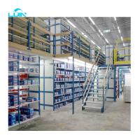 China Strong Load Capacity Steel StructurePlatform, Durable Pallet Rack Supported Mezzanine Floor for sale