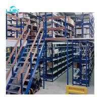China Prefabricated Heavy Duty Metal Mezzanine Shelving System Installing A Mezzanine Floor for sale