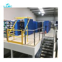 China Prefabricated Heavy Duty Metal Mezzanine Shelving System Installing A Mezzanine Floor for sale
