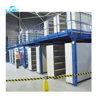 China Prefabricated Heavy Duty Metal Mezzanine Shelving System Installing A Mezzanine Floor for sale
