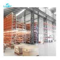 China Prefabricated Heavy Duty Metal Mezzanine Shelving System Installing A Mezzanine Floor for sale