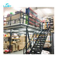 China Multi Level Design Warehouse Storage Steel Q235B Mezzanine Flooring Racking Systems for sale