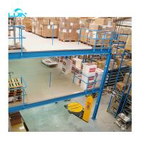 China Multi Level Design Warehouse Storage Steel Q235B Mezzanine Flooring Racking Systems for sale
