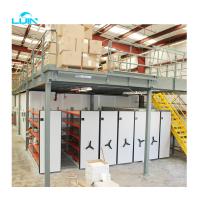 China 2-3 Levels Heavy Duty Mezzanine Racking, Steel Mezzanine Floor Warehouse Shelf Platform for sale