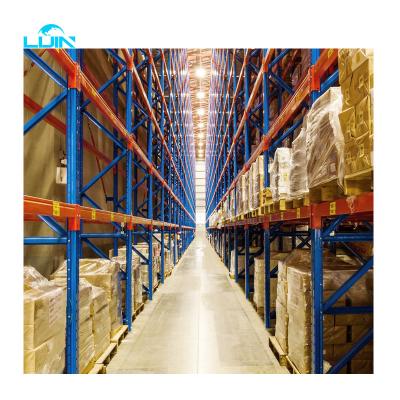 China Multifunction Heavy Duty Garage Shelving Pallet Stacking Frames Steel Warehouse Storage Racks for sale