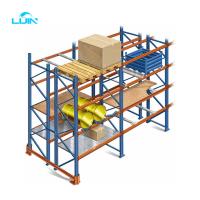 China Industrial Overhead Storage Warehouse Rack Stainless Steel 1-2.5mm Depth for sale