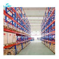 China Industrial Overhead Storage Warehouse Rack Stainless Steel 1-2.5mm Depth for sale