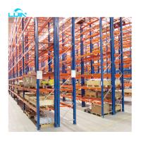 China Industrial Overhead Storage Warehouse Rack Stainless Steel 1-2.5mm Depth for sale