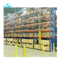 China High Density Heavy Duty Pallet Racking System 800kg-4000kg/ layer Capacity for sale