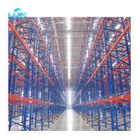China High Density Heavy Duty Pallet Racking System 800kg-4000kg/ layer Capacity for sale