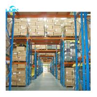 China Steel Warehouse Heavy Duty Pallet Racking System Storage Shelves Stacking Racks for sale
