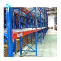 China Steel Warehouse Heavy Duty Pallet Racking System Storage Shelves Stacking Racks for sale