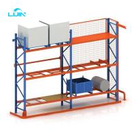 China Storage Steel Selective Warehouse Industrial Single Pallet Rack for sale