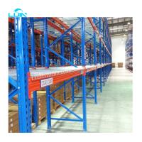 China Storage Steel Selective Warehouse Industrial Single Pallet Rack for sale