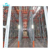 China Heavy Duty Shelving Drive In Drive Through Racking System 1.5-2.5mm Depth for sale