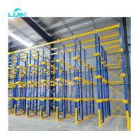 China Heavy Duty Shelving Drive In Drive Through Racking System 1.5-2.5mm Depth for sale