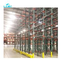 China Heavy Duty Warehouse Metal Storage Drive In Pallet Rack for sale