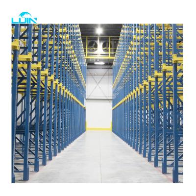 China Storage Steel Drive In Pallet Racking System Heavy Duty Industrial Storage Equipment for sale