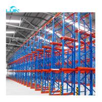 China Storage Steel Drive In Pallet Racking System Heavy Duty Industrial Storage Equipment for sale