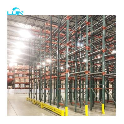 China Warehouse Storage Forklift Drive In Pallet Rack 500-4000kg/ Level Capacity for sale