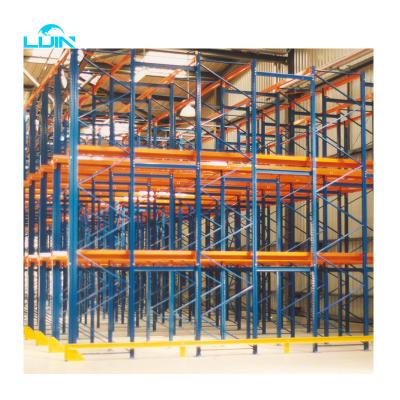 China Industrial Warehouse Racking System Drive In Storage Rack 2000-15000mm Height for sale