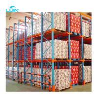 China Industrial Warehouse Racking System Drive In Storage Rack 2000-15000mm Height for sale