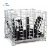 China Heavy Duty Steel High Capacity Wire Storage Cages Rust Protection for sale