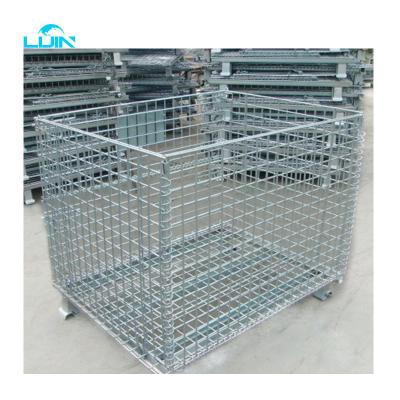 China Heavy Duty Steel High Capacity Wire Storage Cages Rust Protection for sale