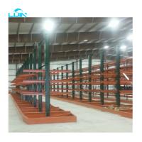China Steel Industrial Racking System Plywood Heavy Duty Cantilever Racking For Shop for sale