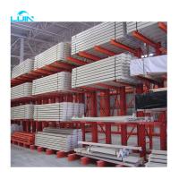 China Steel Industrial Racking System Plywood Heavy Duty Cantilever Racking For Shop for sale