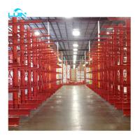 China Steel Industrial Racking System Plywood Heavy Duty Cantilever Racking For Shop for sale