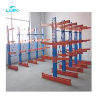 China Cantilever Tensile Structure Rack Building Pipe Shelves Large Capacity for sale