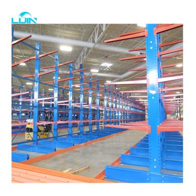 China Cantilever Tensile Structure Rack Building Pipe Shelves Large Capacity for sale