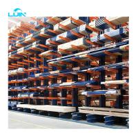 China Adjustable Warehouse Industrial Cantilever Racks Power Coating Storage for sale