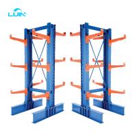 China Industrial heavy duty cantilever racks Steel Pipe Storage Shelving Rack for sale