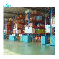 China Q235b Steel Warehouse Heavy Duty Pallet Storage Rack 2 - 6 Layers for sale