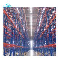 China 35000kg UDL Heavy Duty Warehouse Steel Shelving Industrial Beam Racking System for sale
