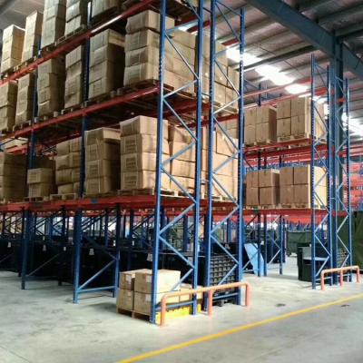 China Customized Adjustable Q235B Steel Heavy Duty Storage Racks for sale