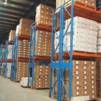 China Heavy Duty Warehouse Selective Rack Handling Palletized Goods for sale