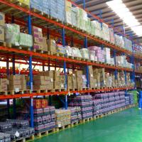 China Metal Heavy Duty Beam Pallet Gravity Flow Storage Racks Industrial Storage Equipment for sale