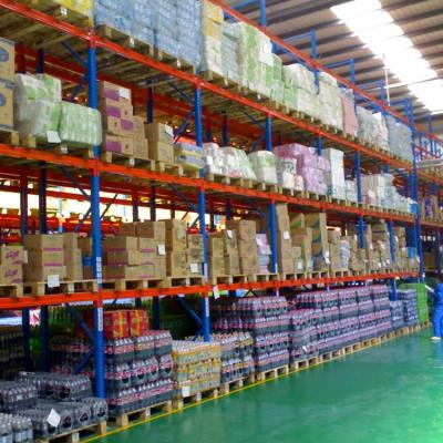 China Metal Heavy Duty Beam Pallet Gravity Flow Storage Racks Industrial Storage Equipment for sale