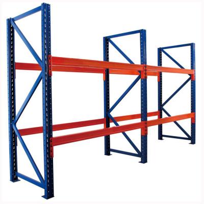 China 1000~3500kg UDL Heavy Duty Storage Racks Cold Rolled Steel Surface Treatment for sale