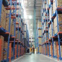 China Logistics Heavy Duty Cargoes 4 Layers Selective Storage Racking for sale