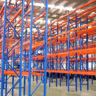 China Logistics Heavy Duty Cargoes 4 Layers Selective Storage Racking for sale