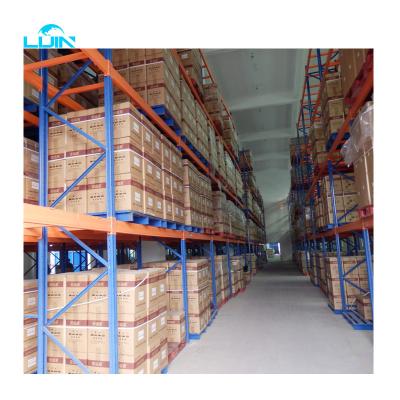 China 6000mm Height Heavy Duty Pallet Rack 4000kgs / Beam For Logistics Storage for sale