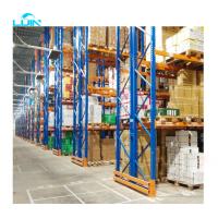 China 6000mm Height Heavy Duty Pallet Rack 4000kgs / Beam For Logistics Storage for sale