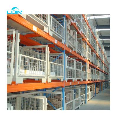 China 8000kg / Level Heavy Duty Rivet Shelving Beam Pallet Rack for sale