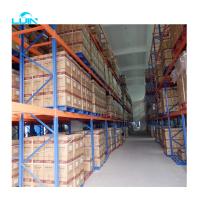 China 8000kg / Level Heavy Duty Rivet Shelving Beam Pallet Rack for sale